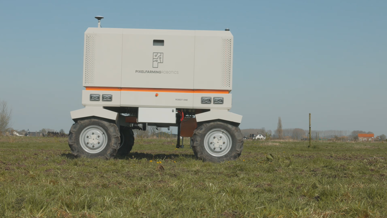 Pixelfarming: handsfree farming met innovatieve landbouwrobot